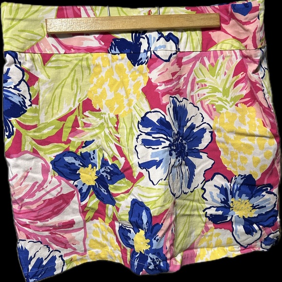 Rafaella | Shorts | Like New Rafaella Skort Skirt Vibrant Floral Print ...